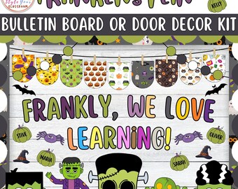 Frankly, We Love Learning!: Frankenstein Halloween Bulletin Board or ...