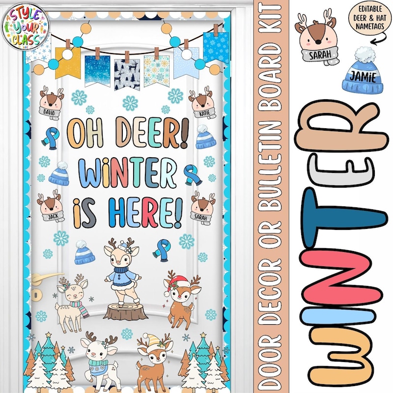 Oh Deer Bulletin Board - Etsy