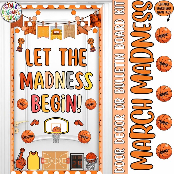March Madness Decorations - Etsy