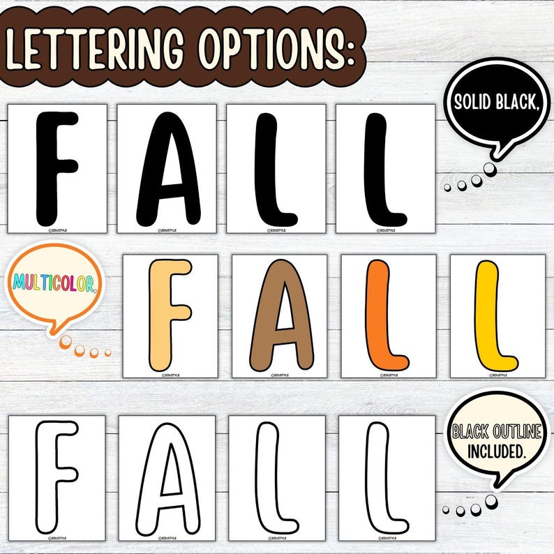 We Herd It Was Fall: Highland Cow Fall Bulletin Board or Door Decor Kit ...