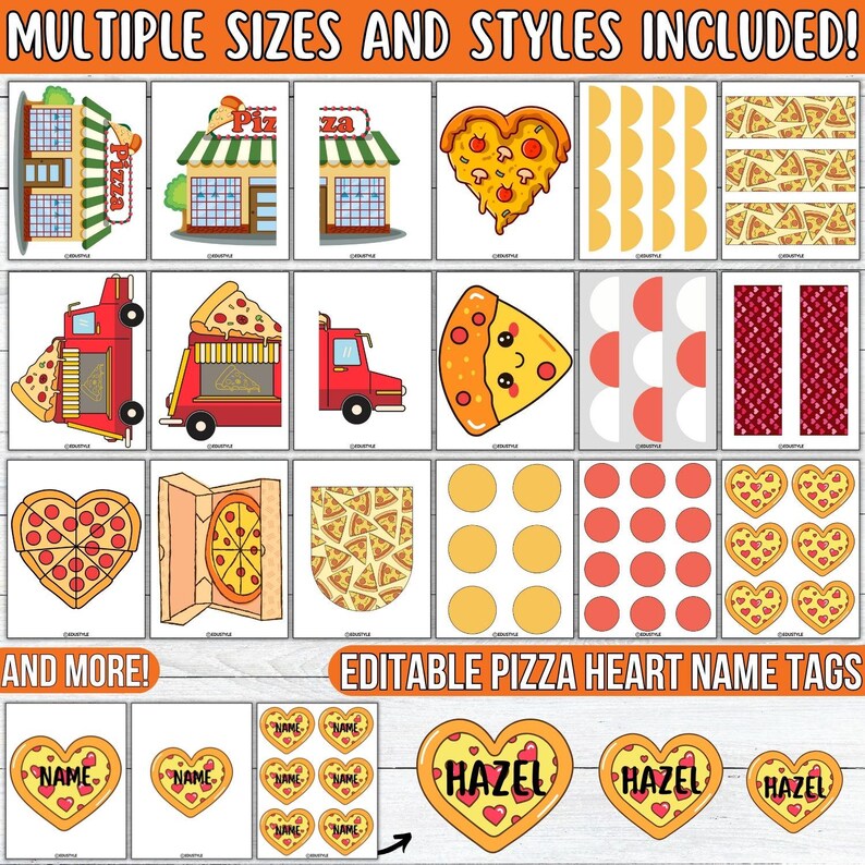 You Stole A Pizza My Heart!: Valentine's Day Bulletin Board or Door ...
