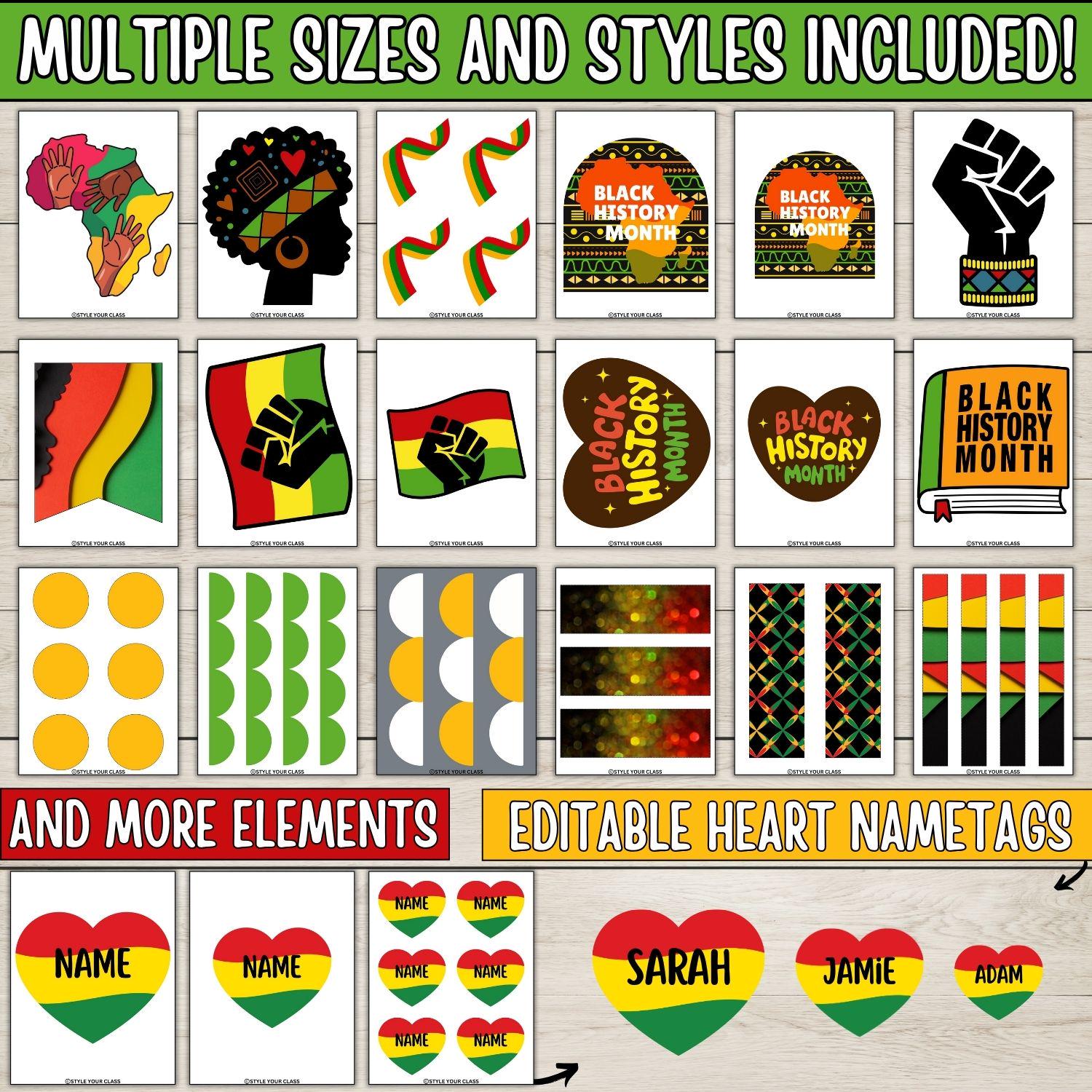 Learning From the Past: Black History Month Door Decor or Bulletin ...