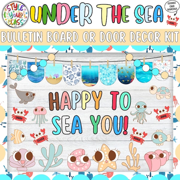 Under the Sea Bulletin Board - Etsy