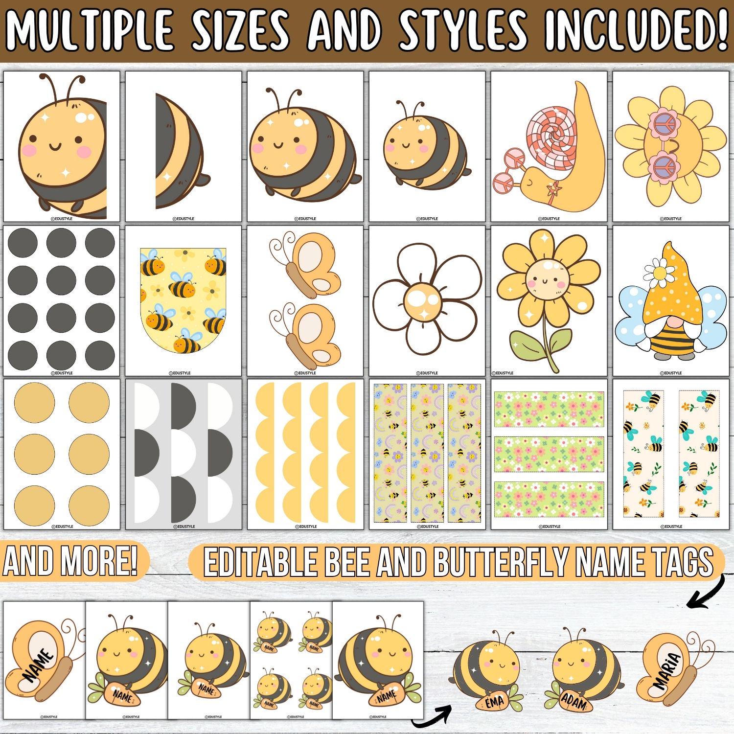 Buzz Into Spring!: Spring Bee and March Bulletin Board or Door Decor ...