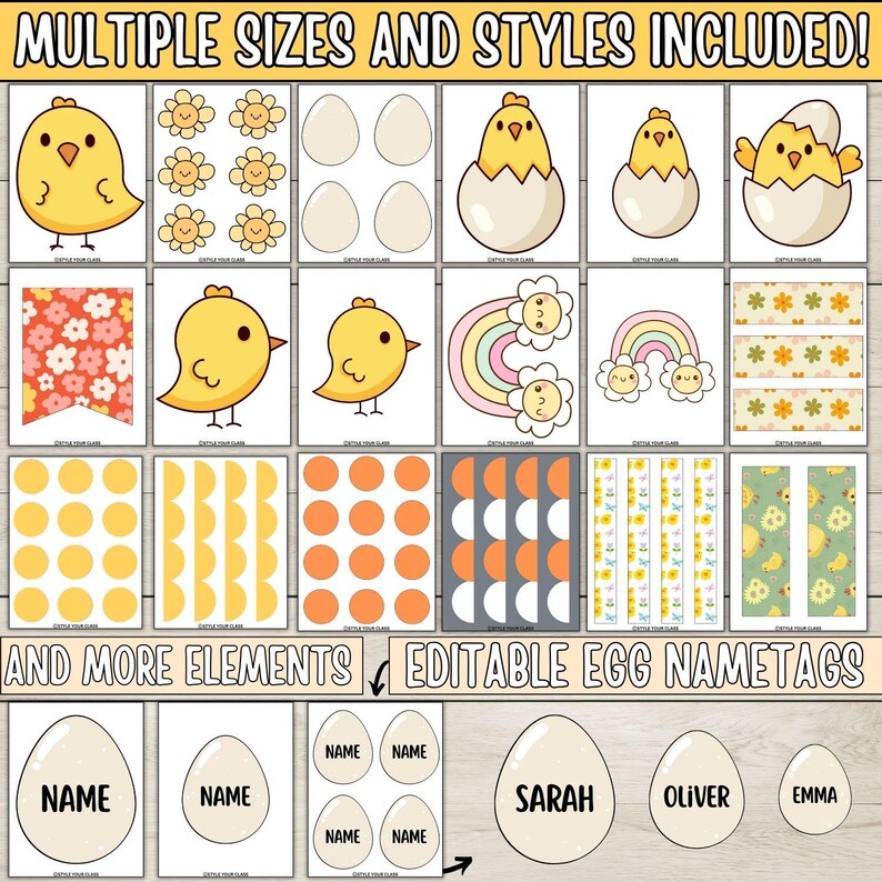 Little Chicks, Big Learning!: Spring Chicks and March Bulletin Board or ...