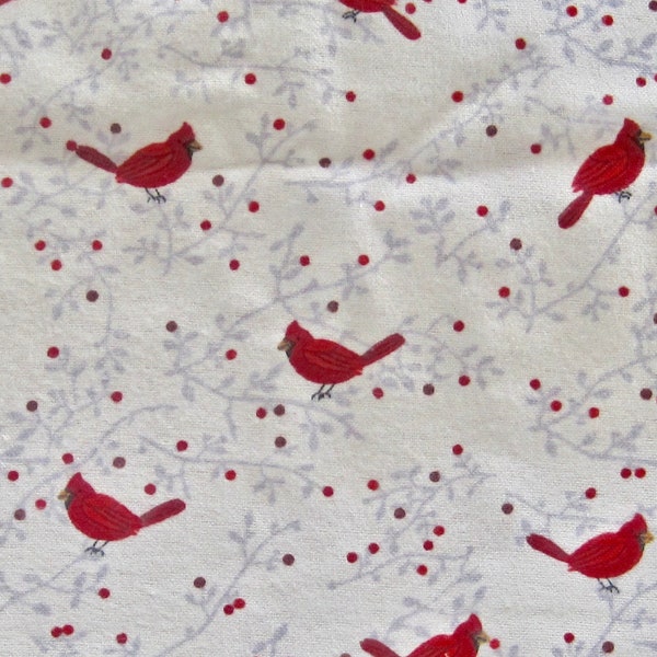 Cardinal Fabric - Etsy