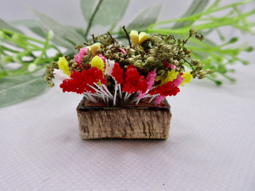 Miniature Flower Box Fairy Garden Doll House - Etsy