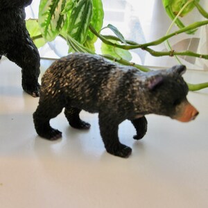 Miniature Animal Black Bear Resin Fairy Garden Figurine Tier Tray - Etsy