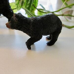 Miniature Animal Black Bear Resin Fairy Garden Figurine Tier Tray - Etsy