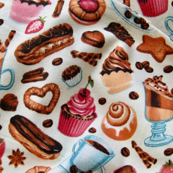 Food Fabric - Etsy