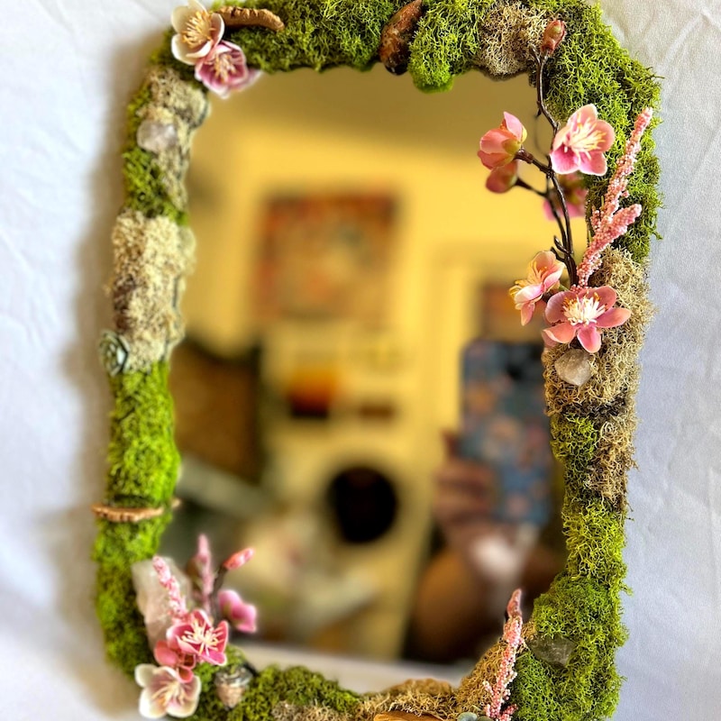 Moss Mirror - Etsy