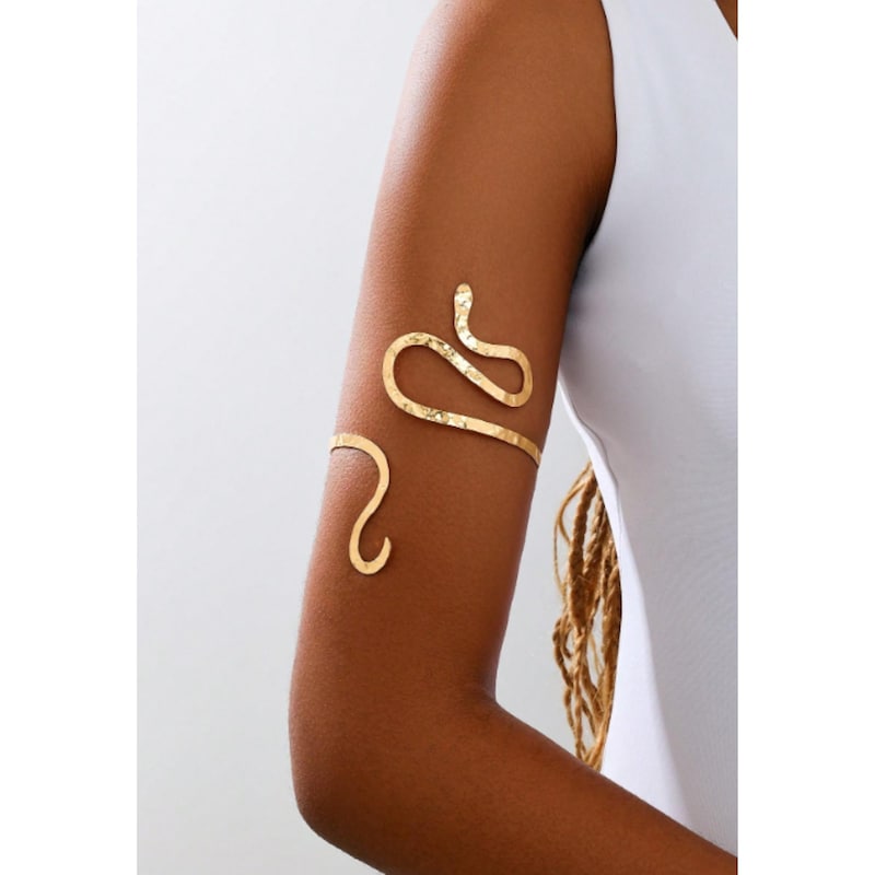 Snake Arm Cuff - Etsy