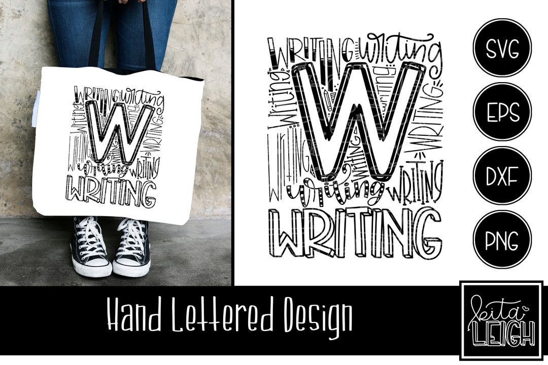 Writing Typography INSTANT DOWNLOAD Dxf, Svg, Eps, Png for Use With ...
