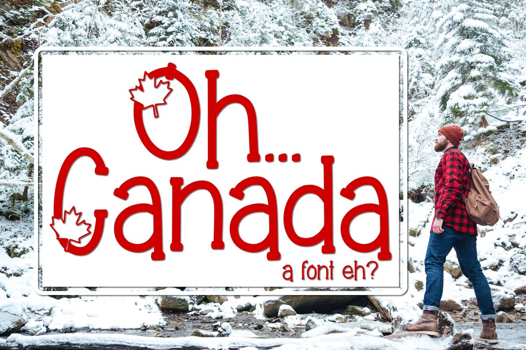 Oh Canada Handwritten Commercial Use Font - Etsy