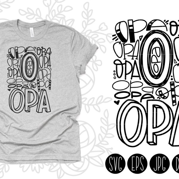 Design Opa Svg - Etsy
