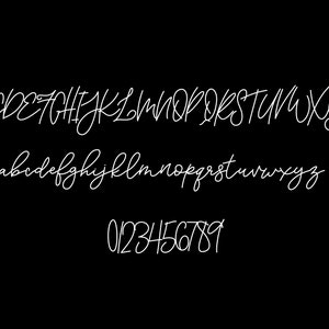 Starlight | Handwritten Commercial Use Font - Etsy