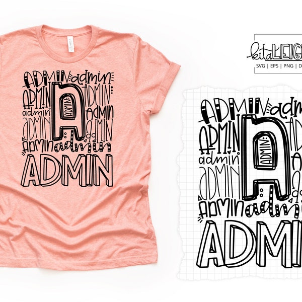 Admin Svg - Etsy