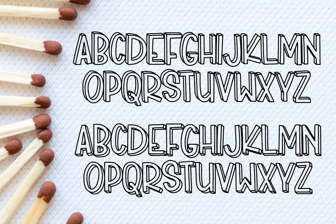 Matchbox Handwritten Commercial Use Font - Etsy