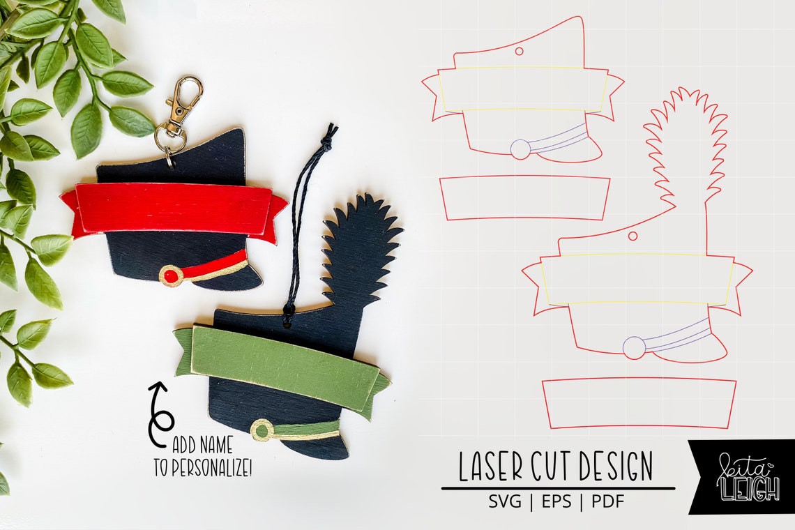 Marching Band Laser Bag Tag Cut File Christmas Ornament SVG - Etsy