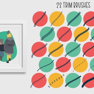 105 Procreate Brushes | Faceless Portrait Creator Kit - Etsy