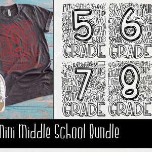 Mega Typography Grade Bundle INSTANT DOWNLOAD Dxf, Svg, Eps, Png for ...