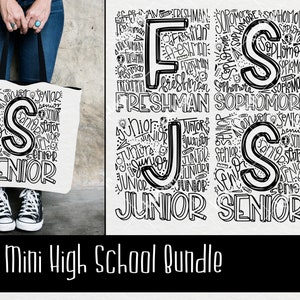 Mega Typography Grade Bundle INSTANT DOWNLOAD Dxf, Svg, Eps, Png for ...