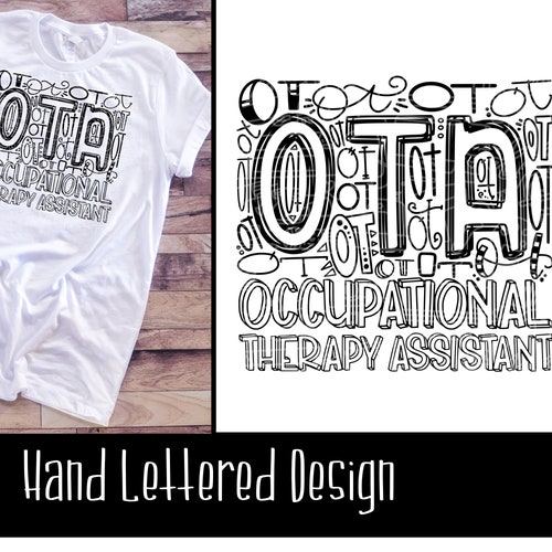 Occupational Therapy Assistant Svg Ota Svg Occupational - Etsy