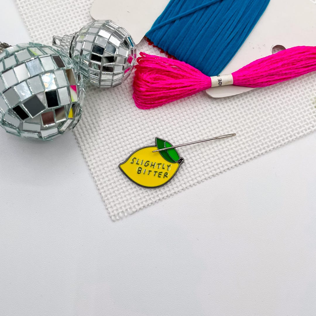 Slightly Bitter Lemon Magnetic Needleminder Needle Minders ...