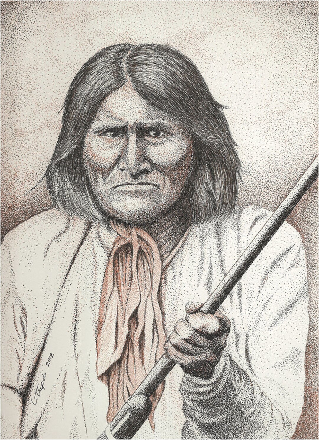 Geronimo - 11 X 14 Matted Print - Etsy
