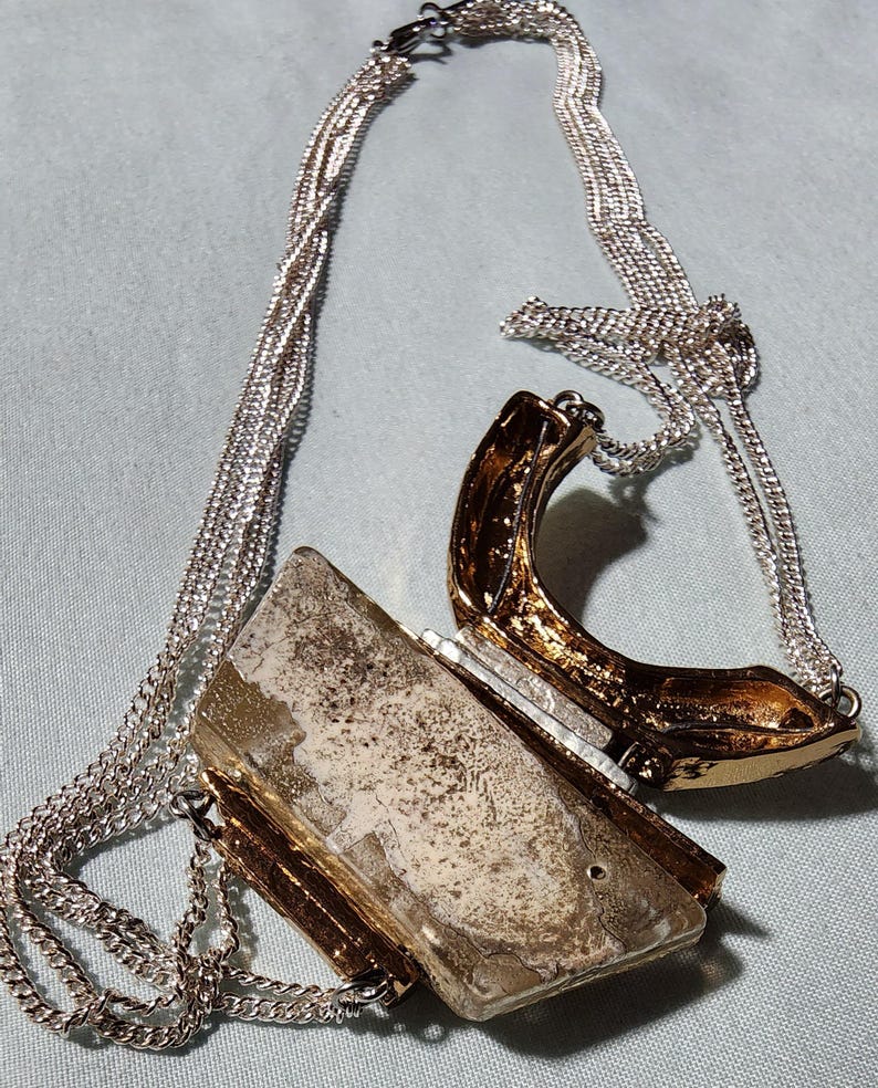 Anne-marie Chagnon Montreal Handmade Modernist Necklace - Sculptural ...