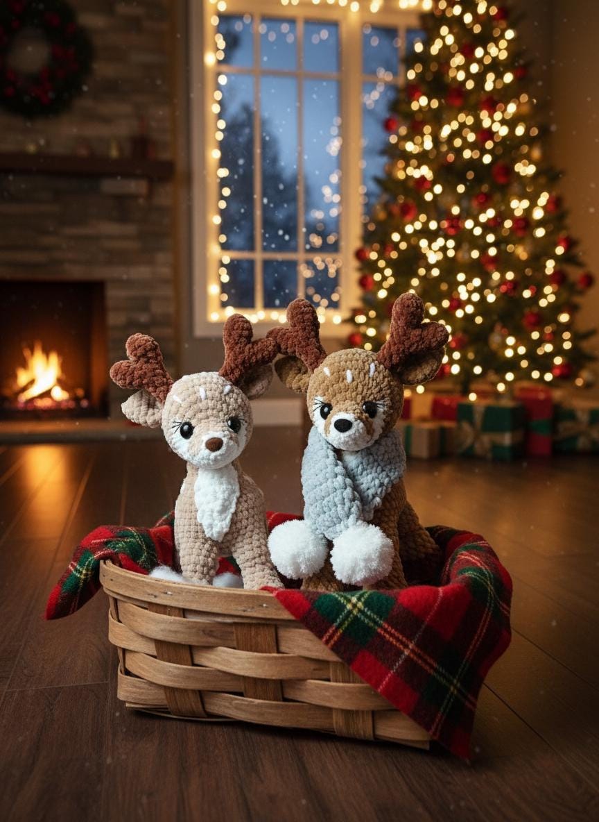 Crochet Pattern Realistic DEER / Crochet PATTERN PDF (english and ...