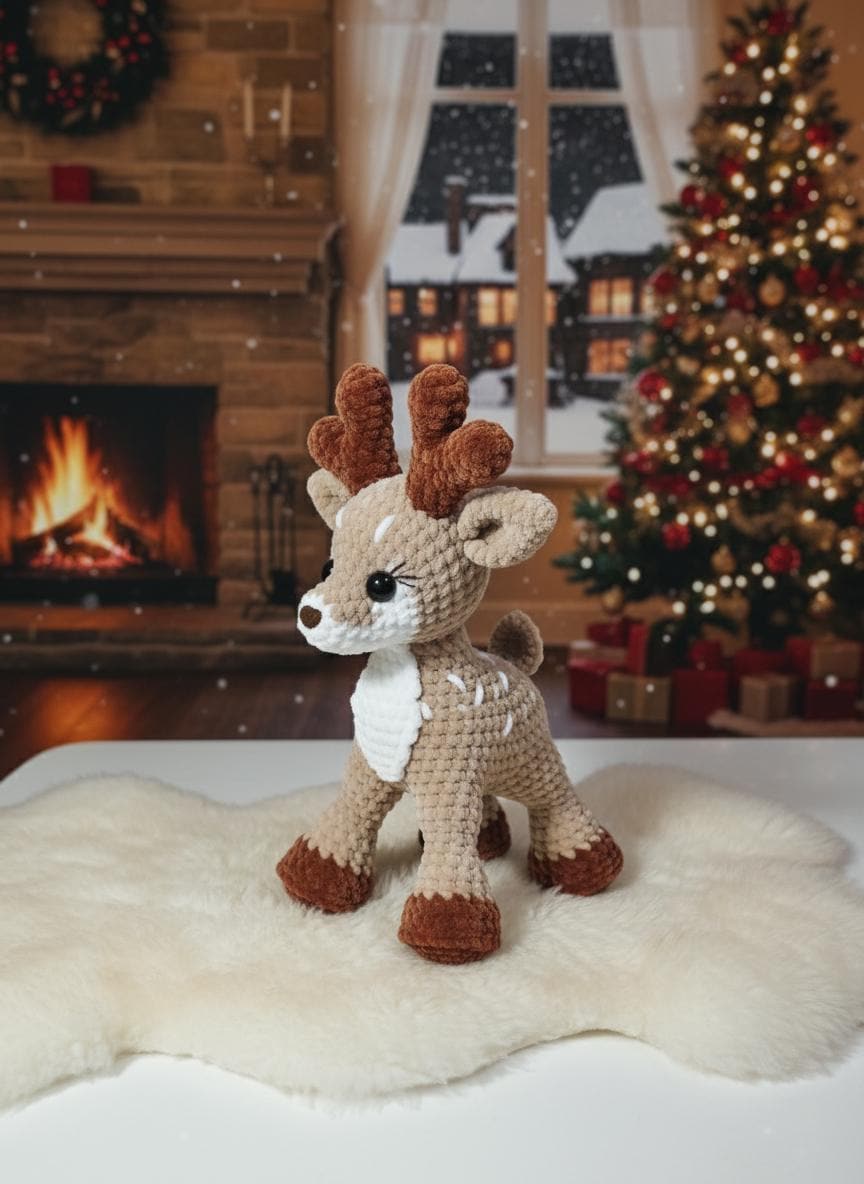 Crochet Pattern Realistic DEER / Crochet PATTERN PDF (english and ...