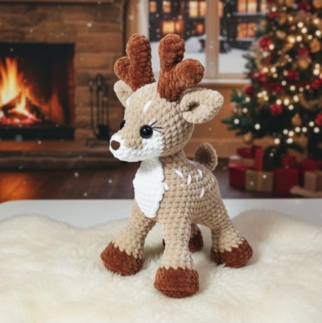 Crochet Pattern Realistic DEER / Crochet PATTERN PDF (english and ...