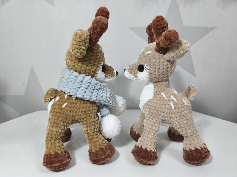 Crochet Pattern Realistic DEER / Crochet PATTERN PDF (english and ...