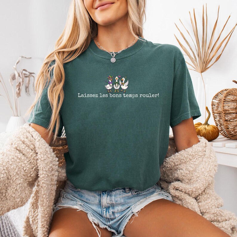 Mardi Gras 2026 Comfort Colors Shirt Laissez Les Bons Temps Rouler Let ...