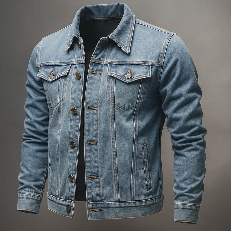 Traveling Denim Jackets - Etsy