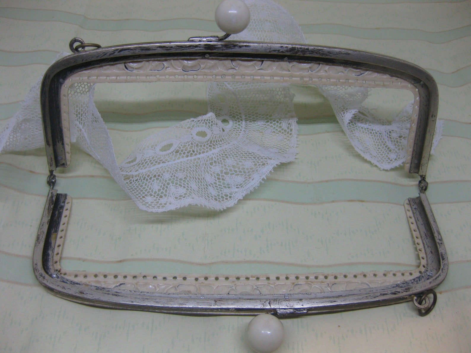 French Art Deco Vintage Bag Frame Celluloid Bag Frame Purse - Etsy