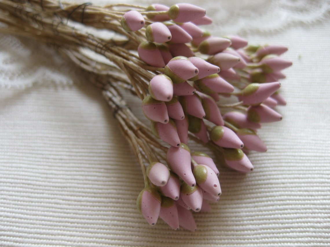 Vintage 1940s Stamens Millinery Trim Hand Made French Silk - Etsy