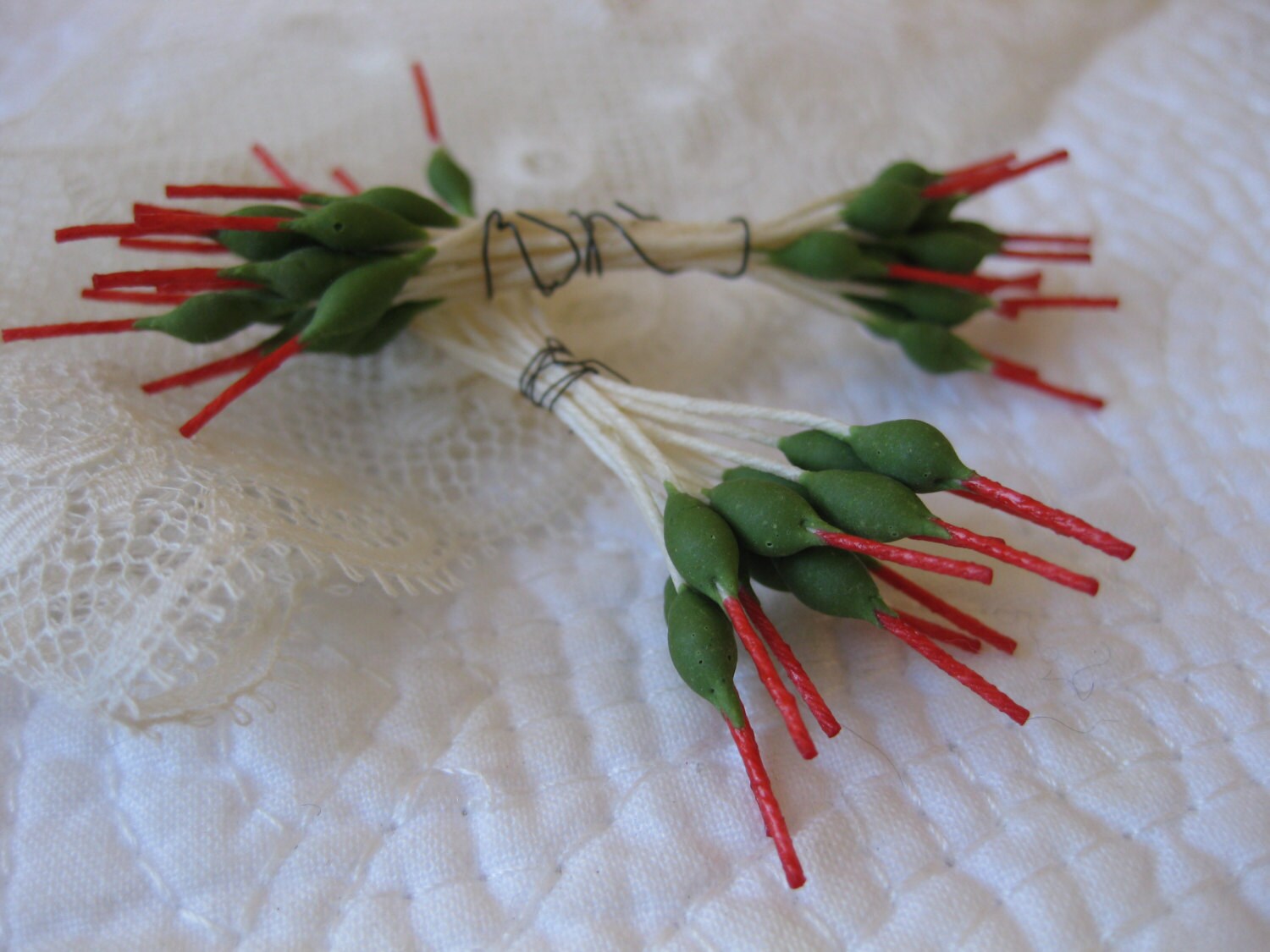 Millinery Vintage Stamens Unique French Silk Paris Artificial Flowers ...