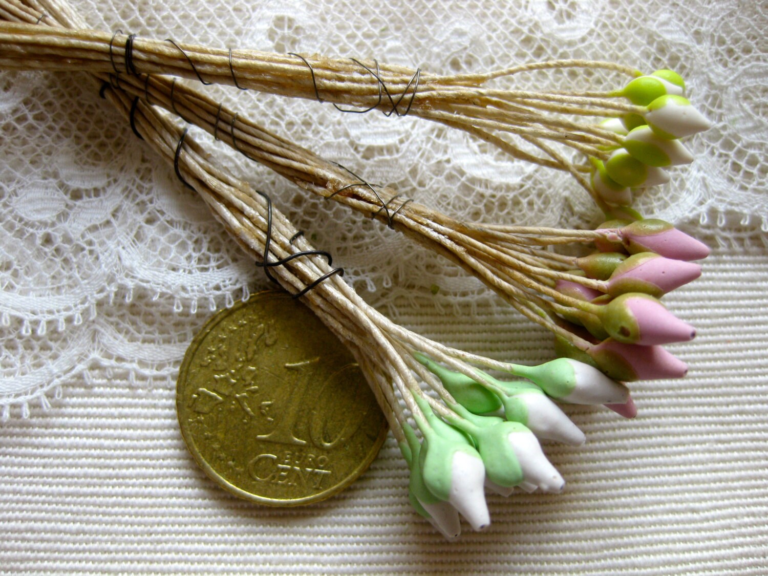 Vintage 1940s Stamens Millinery Trim Hand Made French Silk - Etsy