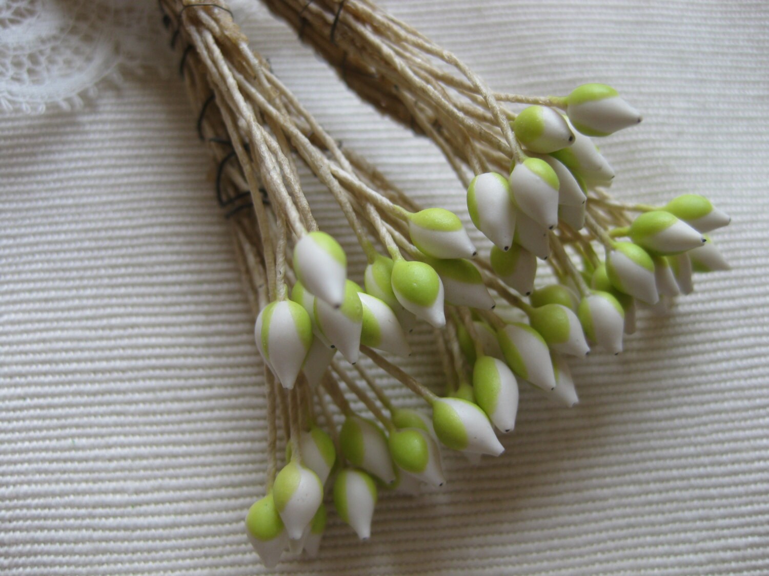 Vintage 1940s Stamens Millinery Trim Hand Made French Silk - Etsy