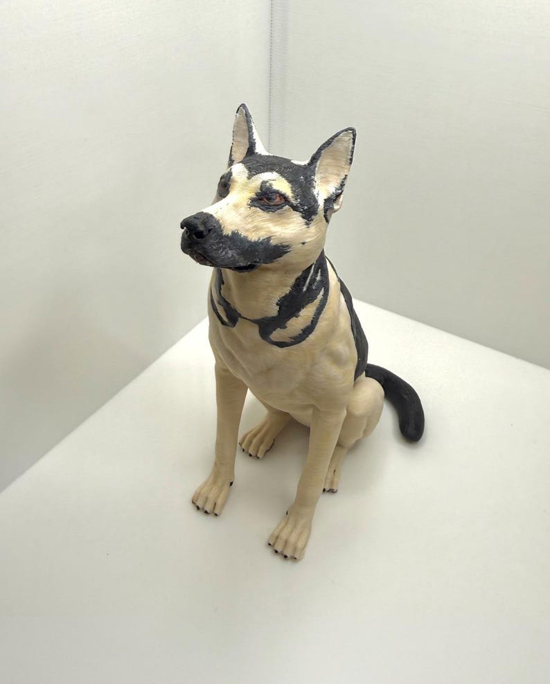 Custom Pet Figurine – 3D Printed Dog Sculpture From Photos | Hand ...