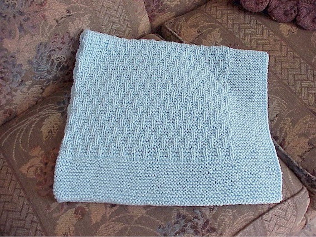 Warm Textured Baby Blanket Pattern Instructions - Etsy