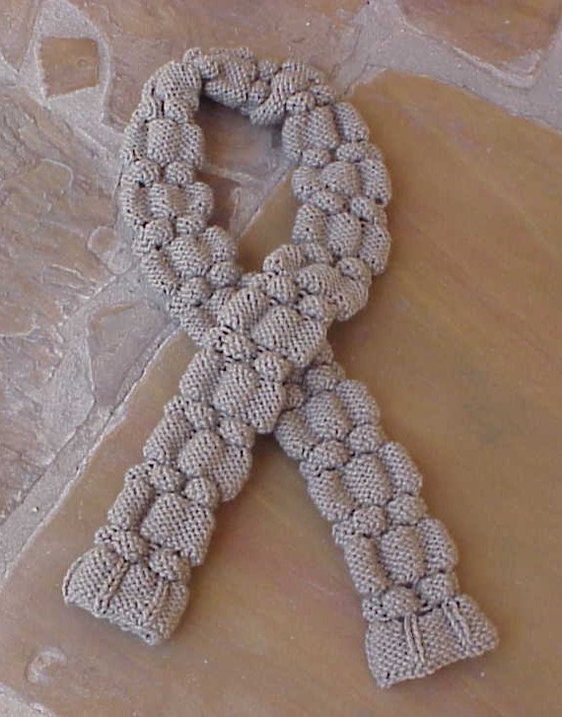 Knit Bubble Wrap Scarf Pattern/instructions - Etsy