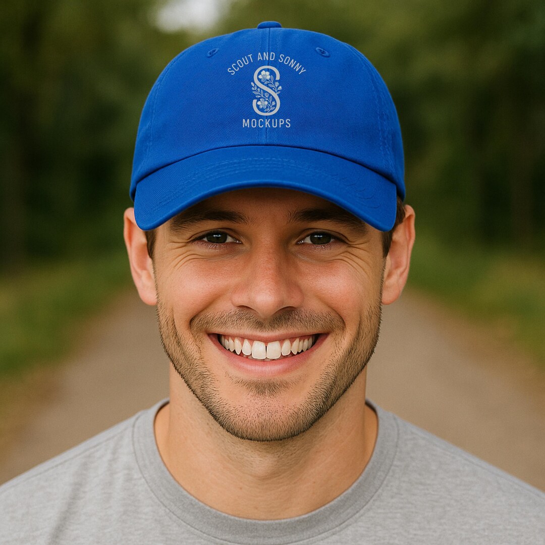 Royal Classic Dad Cap Mockup - Etsy