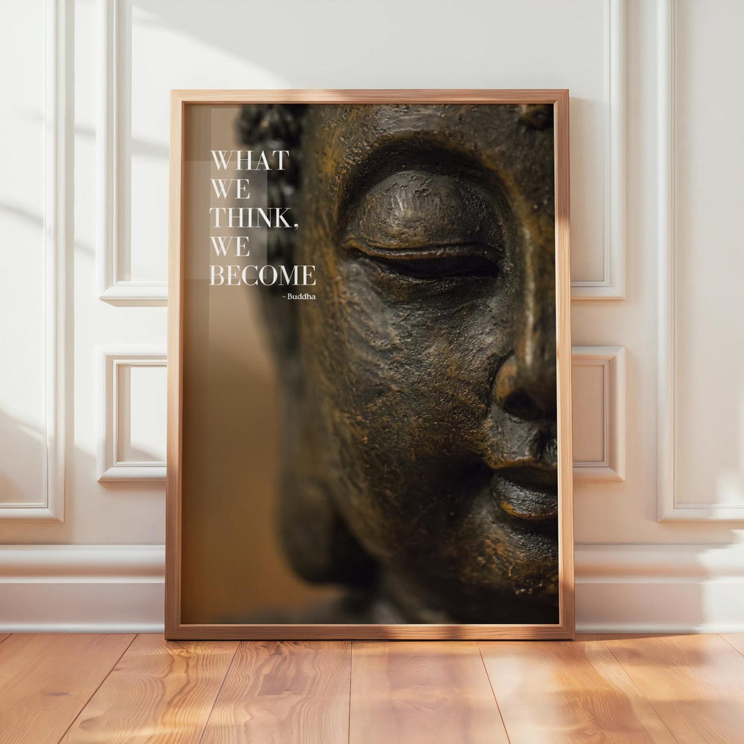 Buddha Wall Art: Zen Meditation Poster (digital Download) - Etsy
