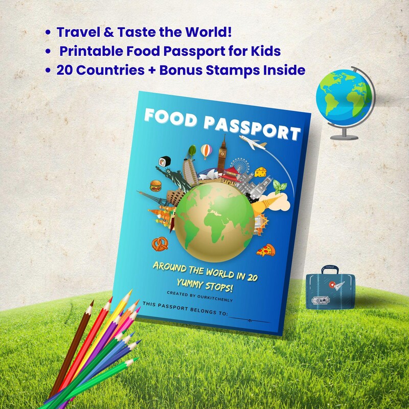 Food Passport Download - Etsy UK
