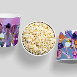 K-pop Demon Hunters Popcorn Boxes | Huntrix Girls & Saja Boys (DIY ...