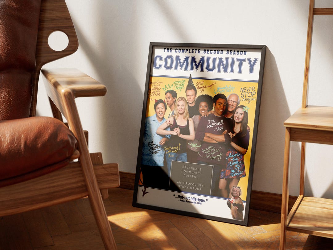 Retro TV Sitcom Poster: Mid-century Modern Wall Art - Etsy