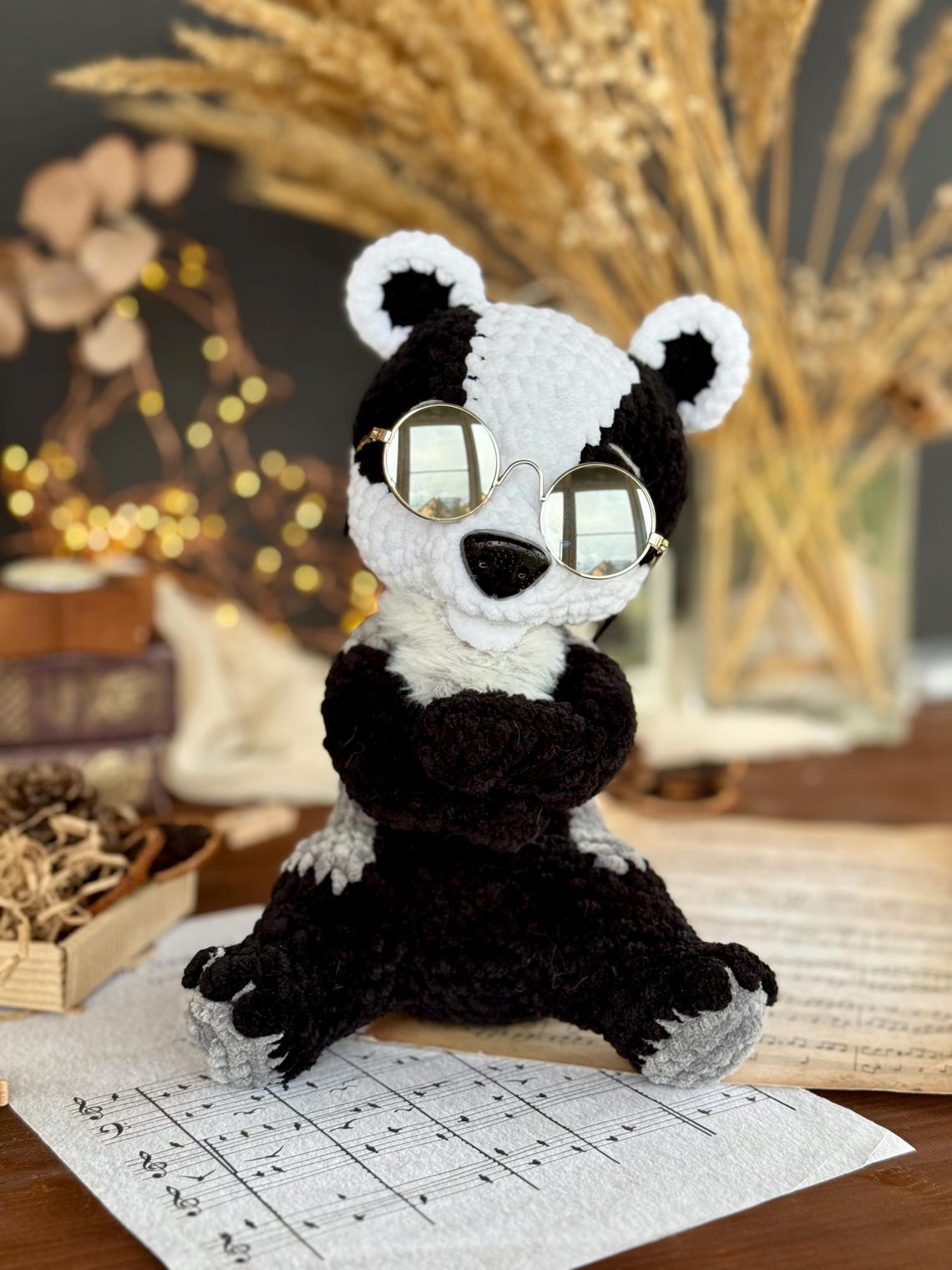 Plush Badger Crochet Pattern - Printable PDF - Etsy